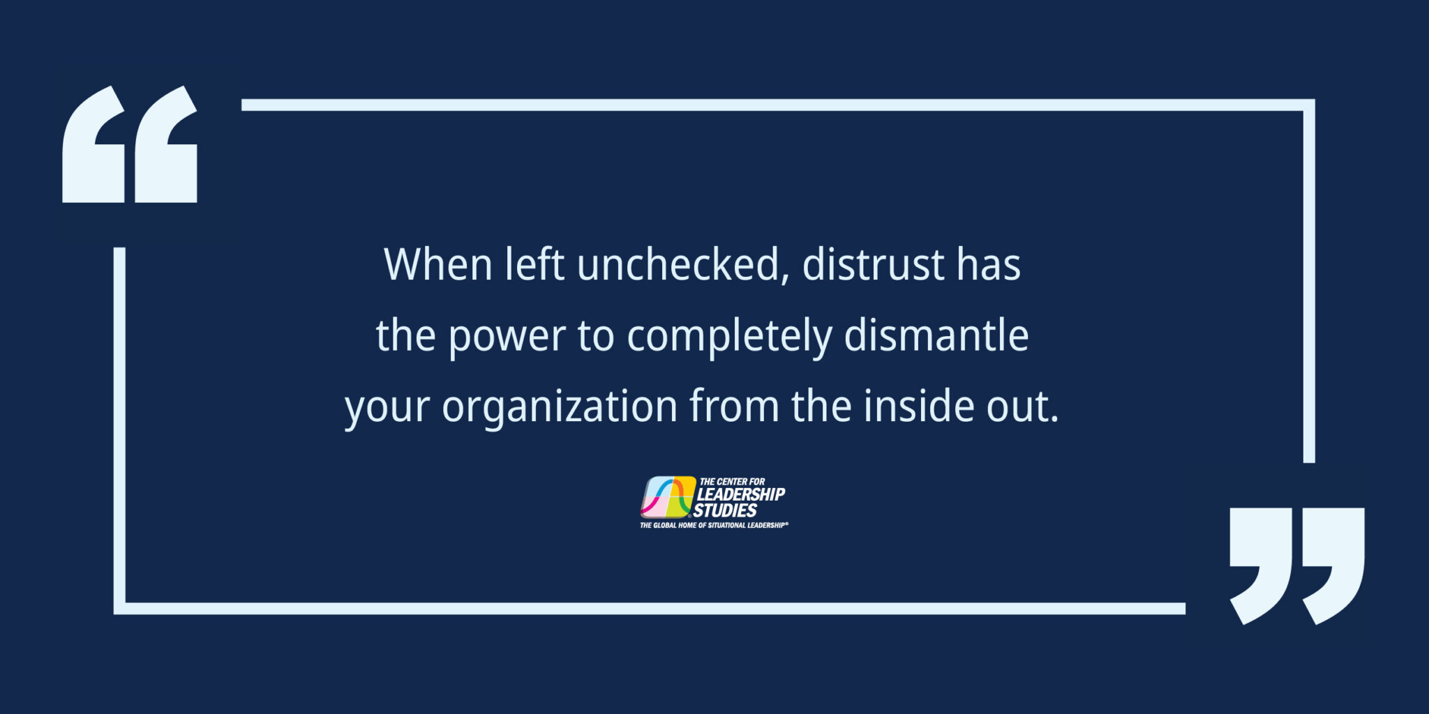 Surviving the Silent Killer: How to Recognize and Address Distrust ...